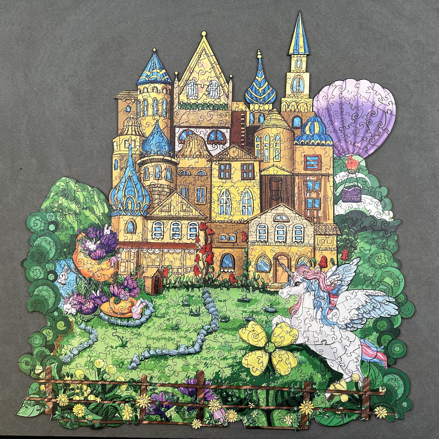 Sachs, Sunset, Squirrel & Fairy Tale Castle by Woodbests – Puzzling Beats